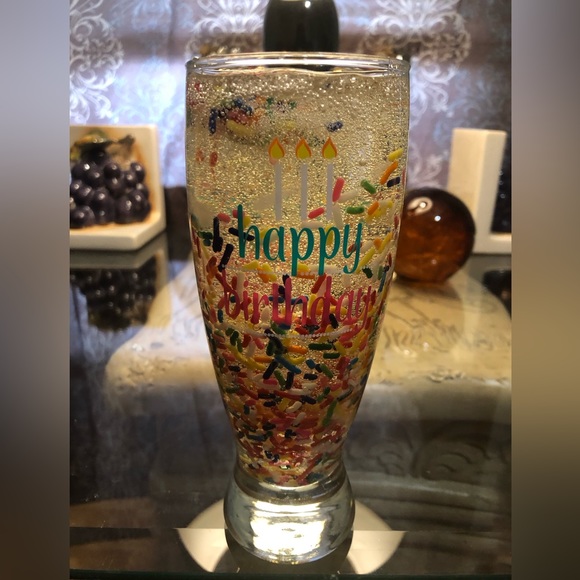 Melba Peach Candle Company | Accents | Happy Birthday Scented Gelwax ...